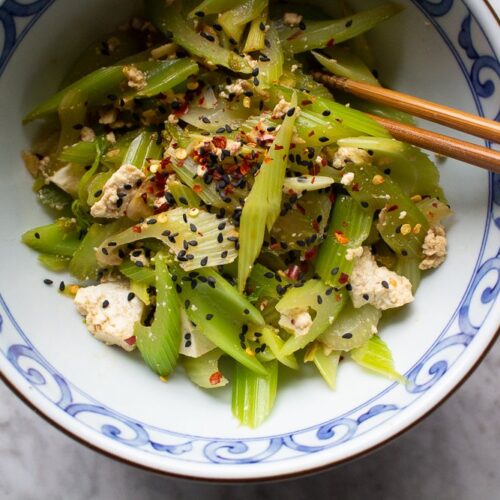 My Favorite Celery Stir Fry - Little Bites Of Joy